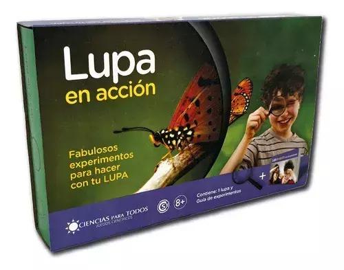 Lupa en accion marca Ciencia para todos | Didácticos del Sur