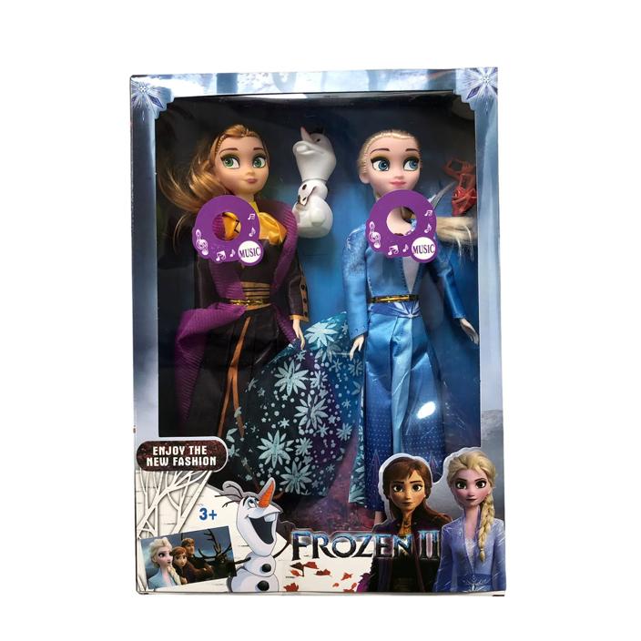 Muñecas Frozen x2 musical marca Import. | Didácticos del Sur