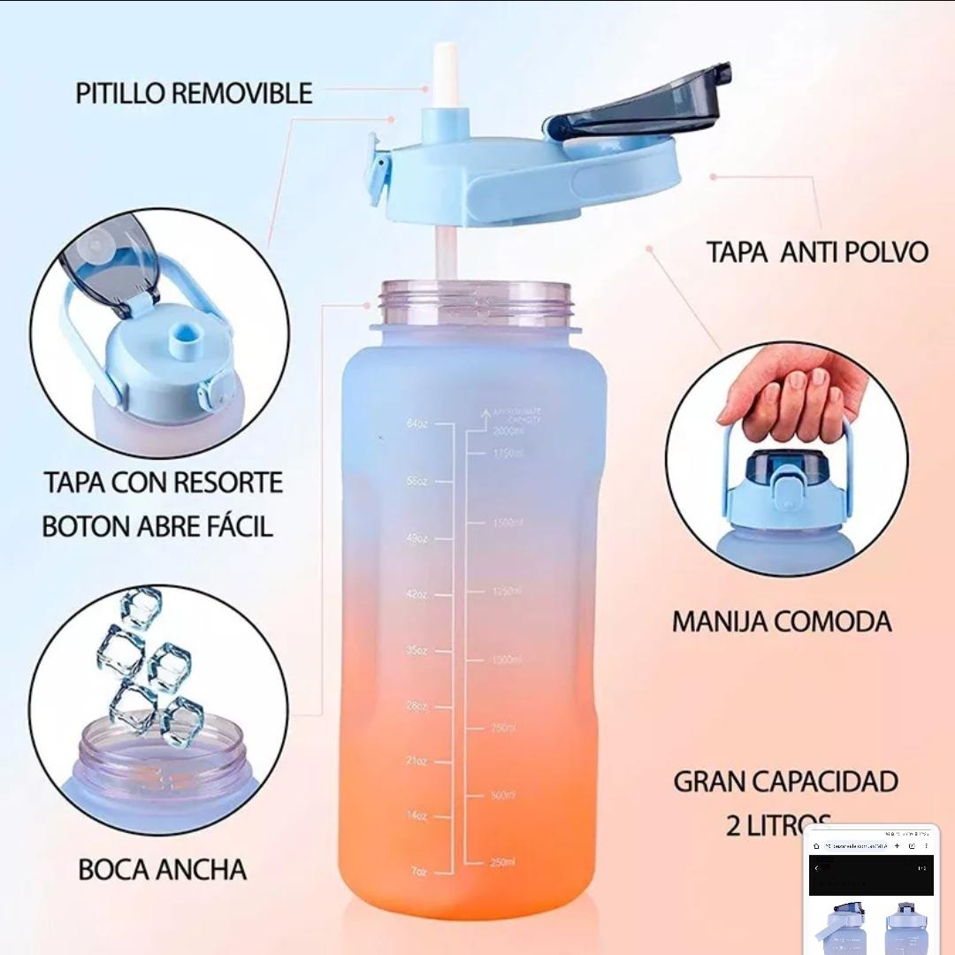 Botella 2L con manija marca Import | Didácticos del Sur